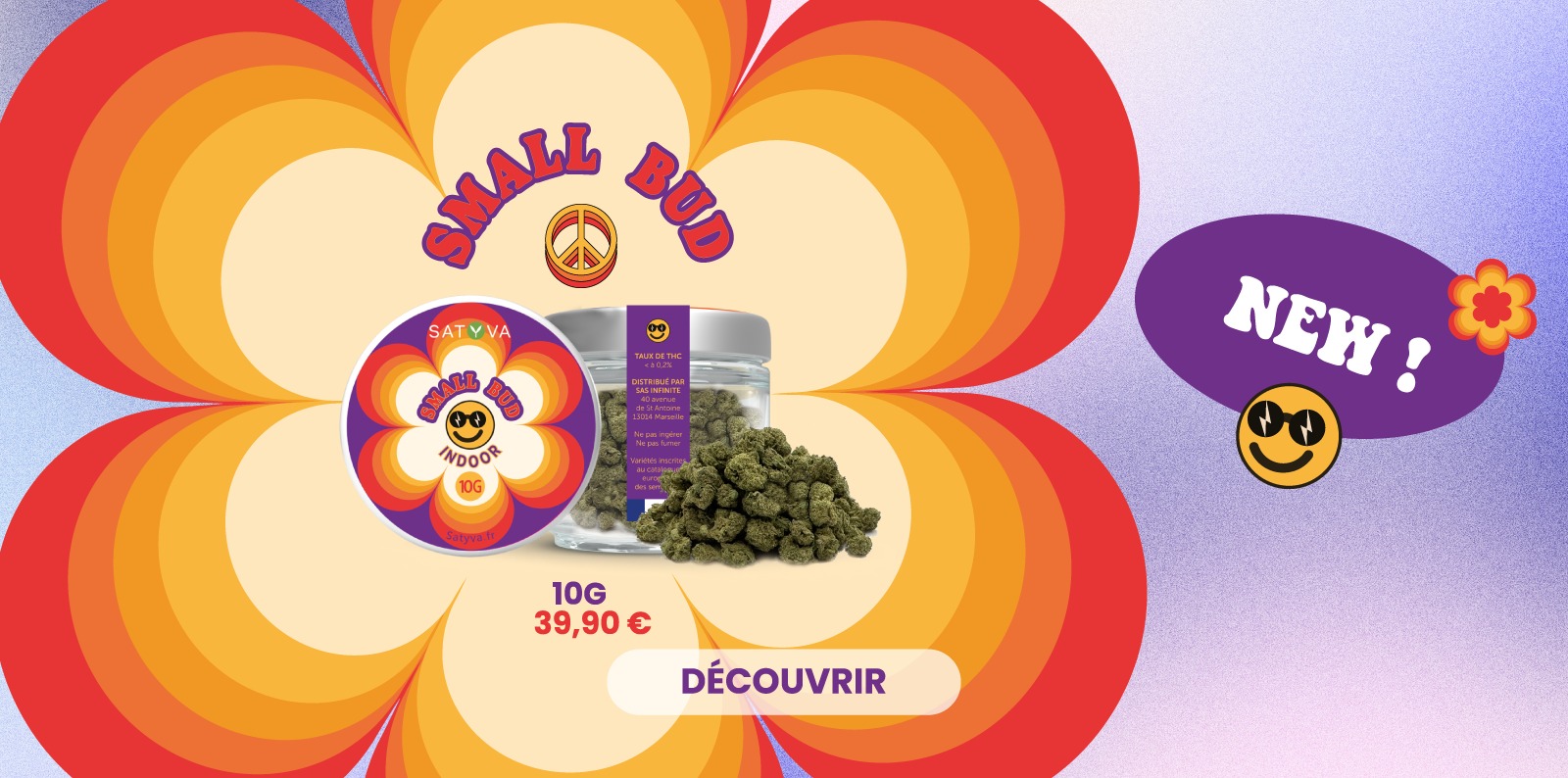 Satyva | Cannabis CBD légal - Fleurs, huiles, résines